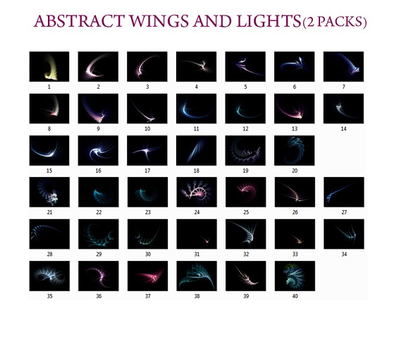 Fractal wings by QueThu on DeviantArt