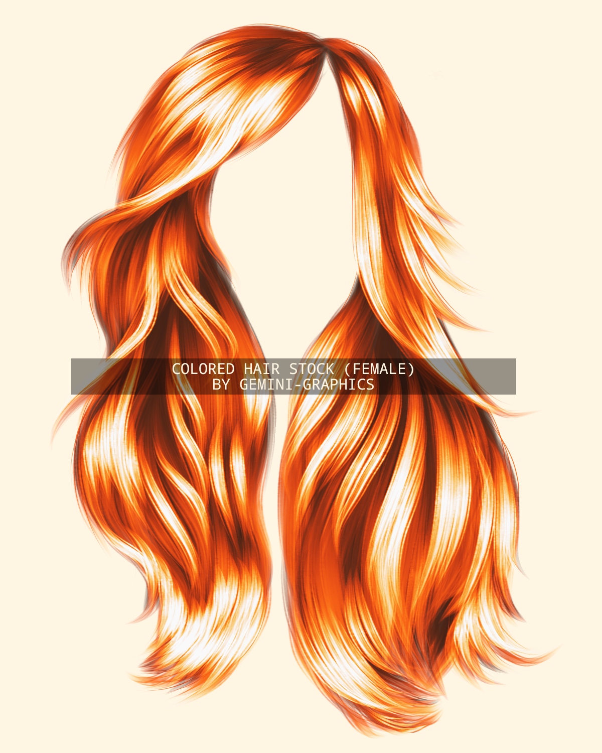 FEMALE COLORED HAIR STOCK by gemini-graphics on DeviantArt