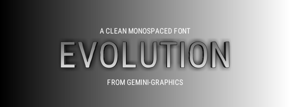 Evolution - Font by gemini-graphics on DeviantArt