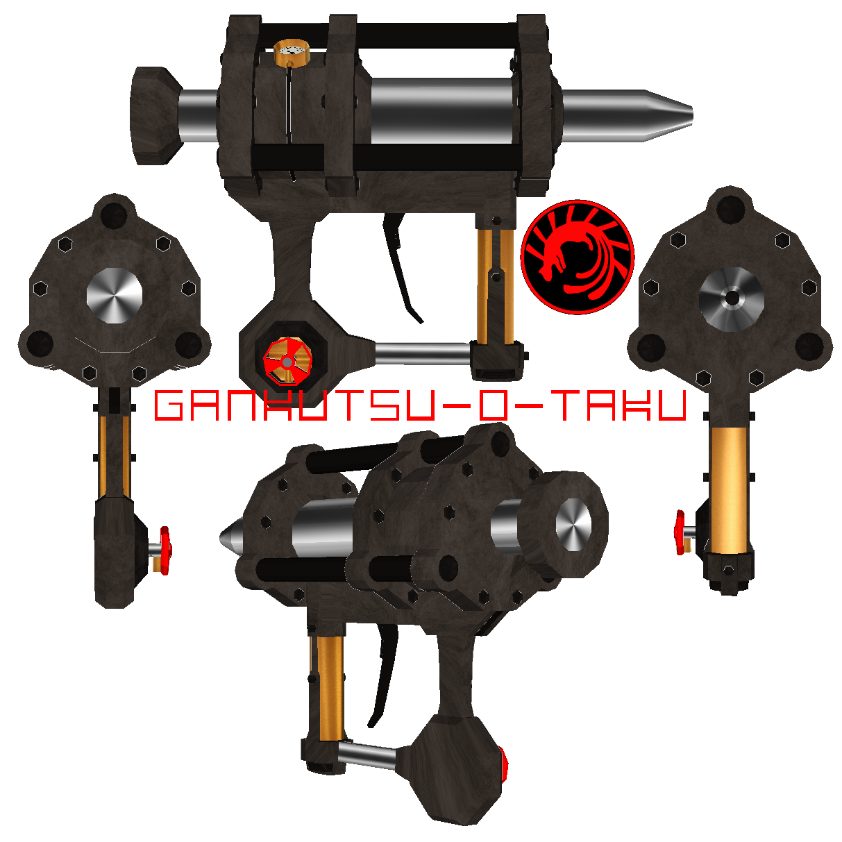 Koutetsujou no Kabaneri Piercing Gun Pepakura by pepERIKura on DeviantArt