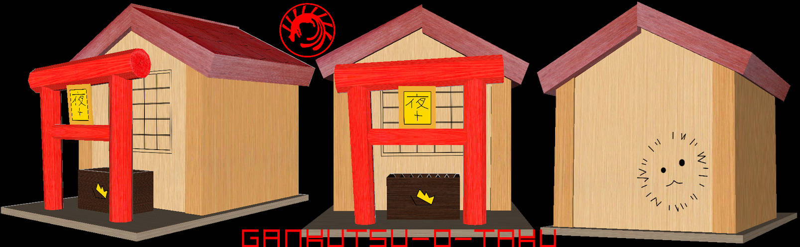 Noragami - Yato's Shrine Pepakura by pepERIKura on DeviantArt