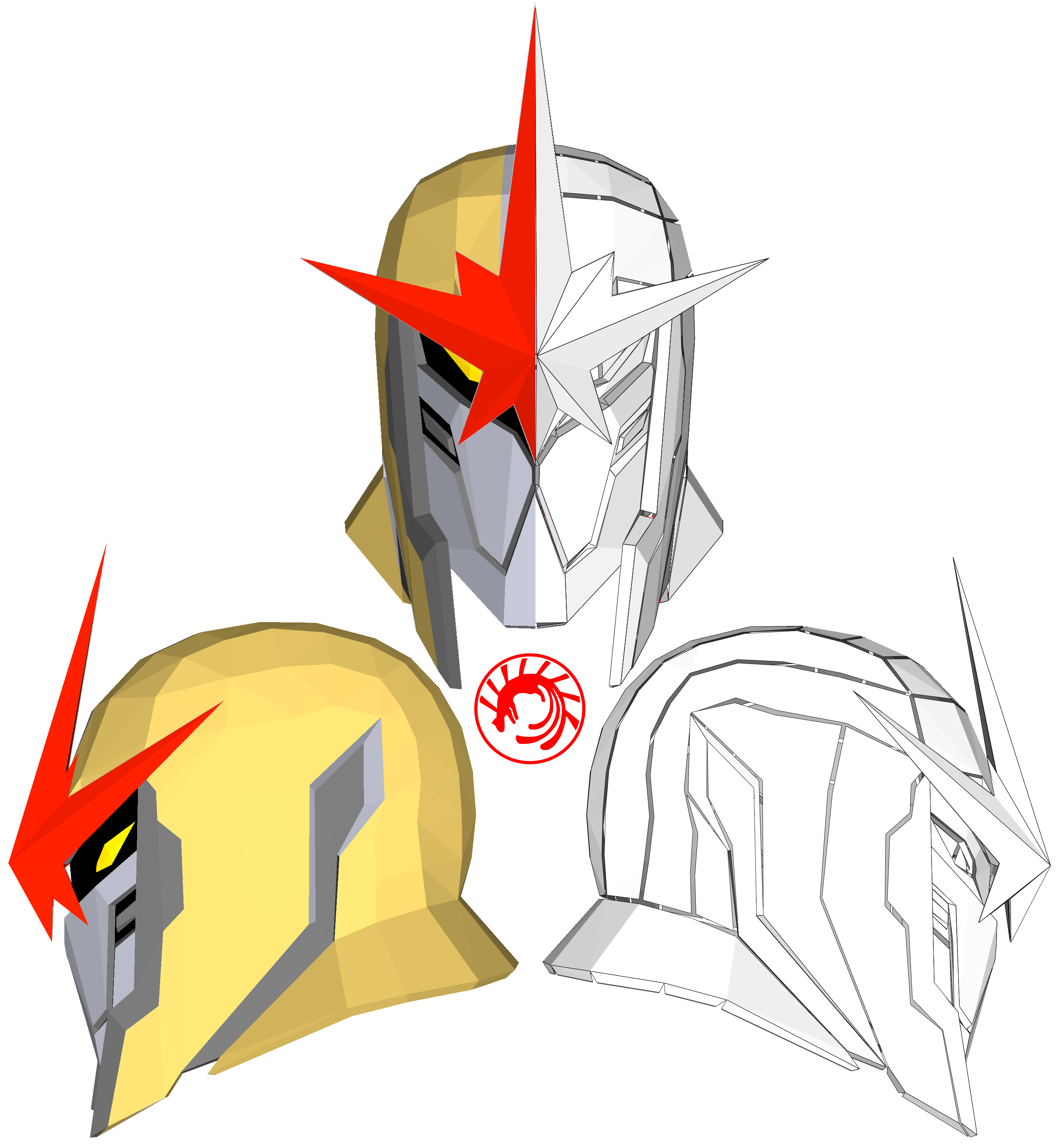 Destiny Hunter Helm Pepakura Destiny: Chroma Vow Warlock Helmet And