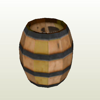 Barrel Papercraft (Super Smash Bros) by frownieman on DeviantArt