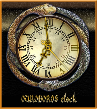 Ouroboros-Clock by dezinto on DeviantArt