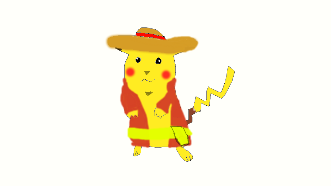 luffy pikachu by boybig5411 on DeviantArt
