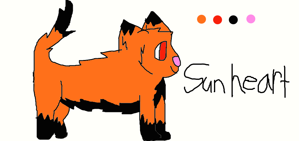 Sunheart Reference Sheet by SunheartTheCat on DeviantArt