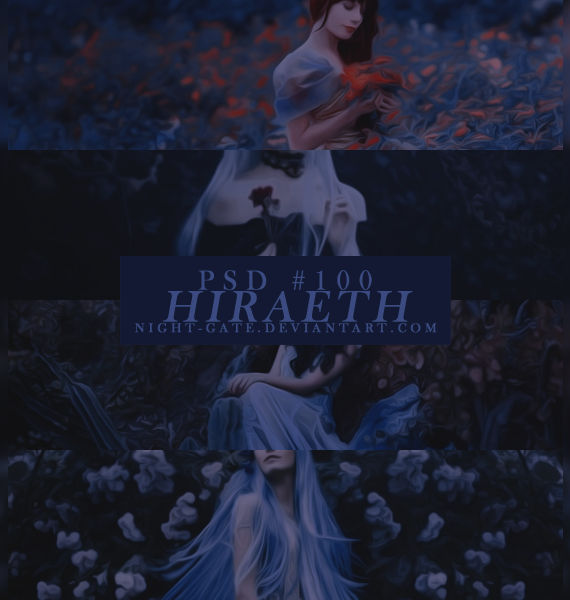 PSD #100 | Hiraeth by night-gate by night-gate on DeviantArt
