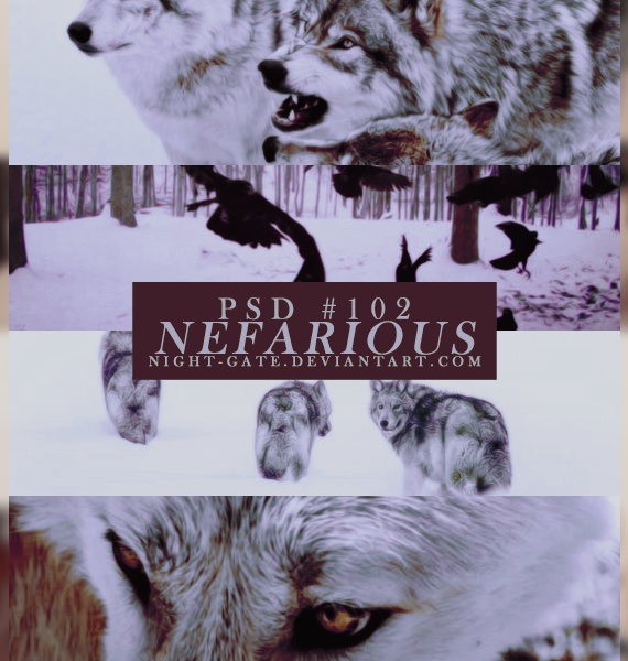 PSD #102 | Nefarious by night-gate by night-gate on DeviantArt