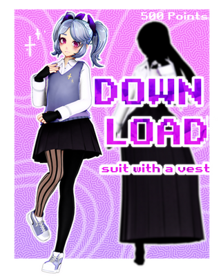 [MMD] Formal Vest [+Download] by JustLluiji on DeviantArt