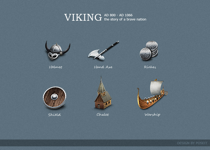 VIKING-ICONS by poseit on DeviantArt