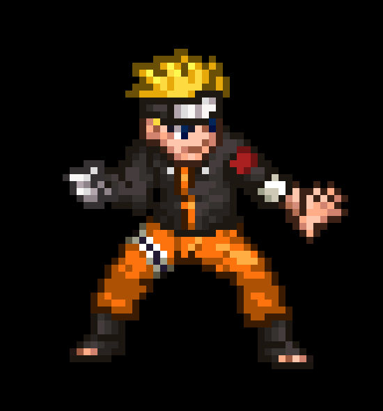 Naruto (The Last) - JUS Sprites - Idle Animation by D4RKN322 on DeviantArt