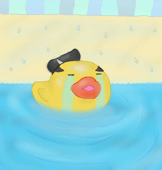 Why You Cry, Duckie? by WolfXFox22 on DeviantArt