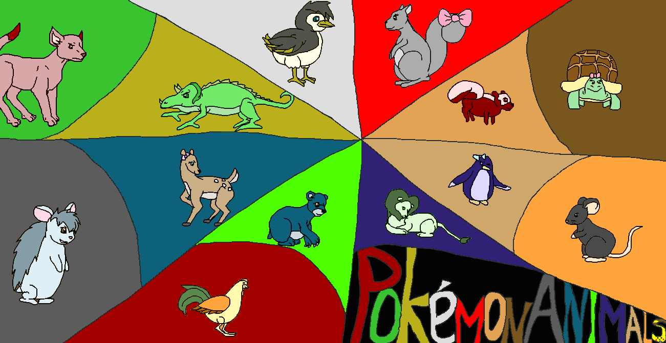 Pokemon Animals by WolfXFox22 on DeviantArt