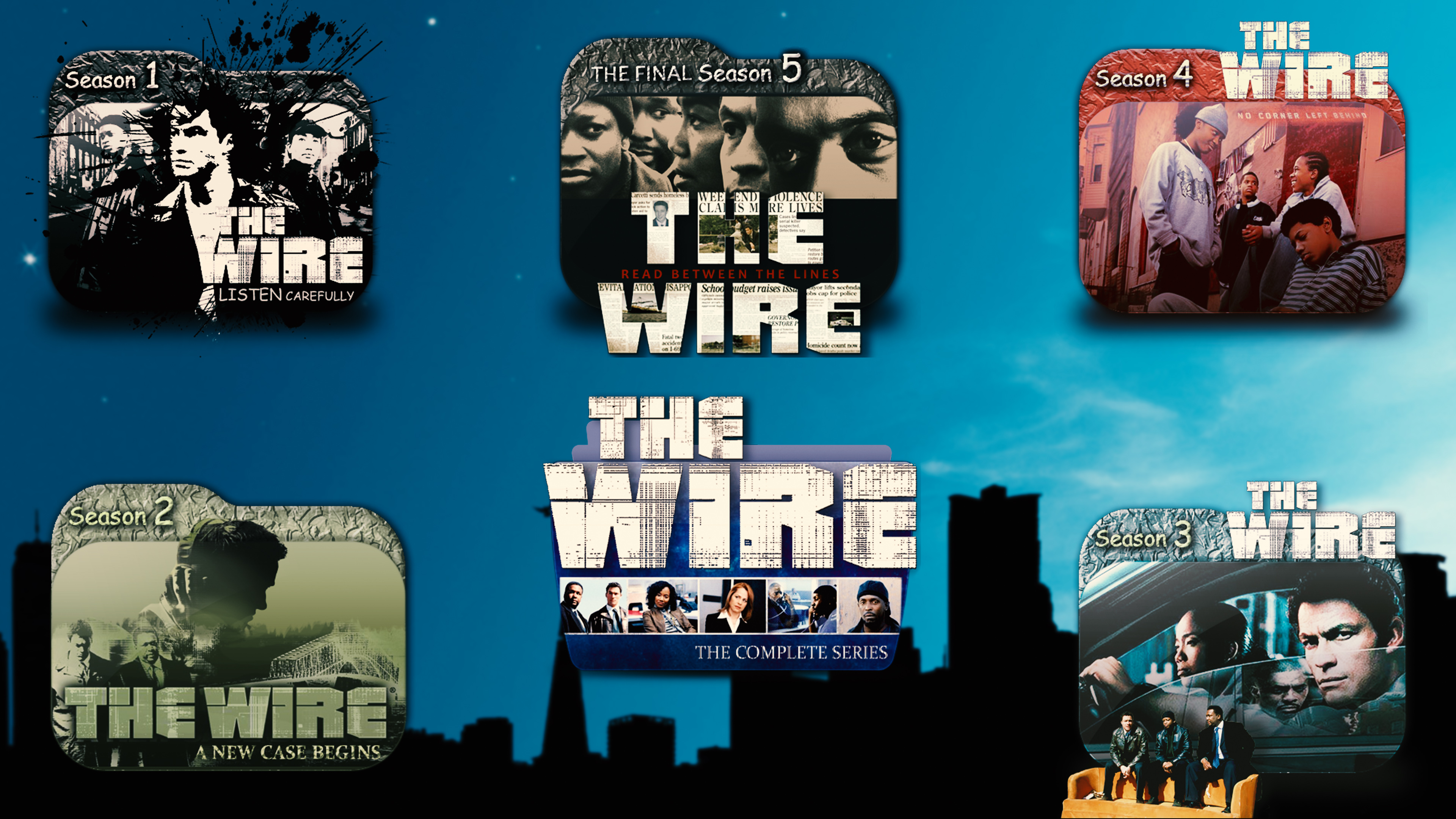 The Wire - Folder Icon Full Pack by coolbonn on DeviantArt