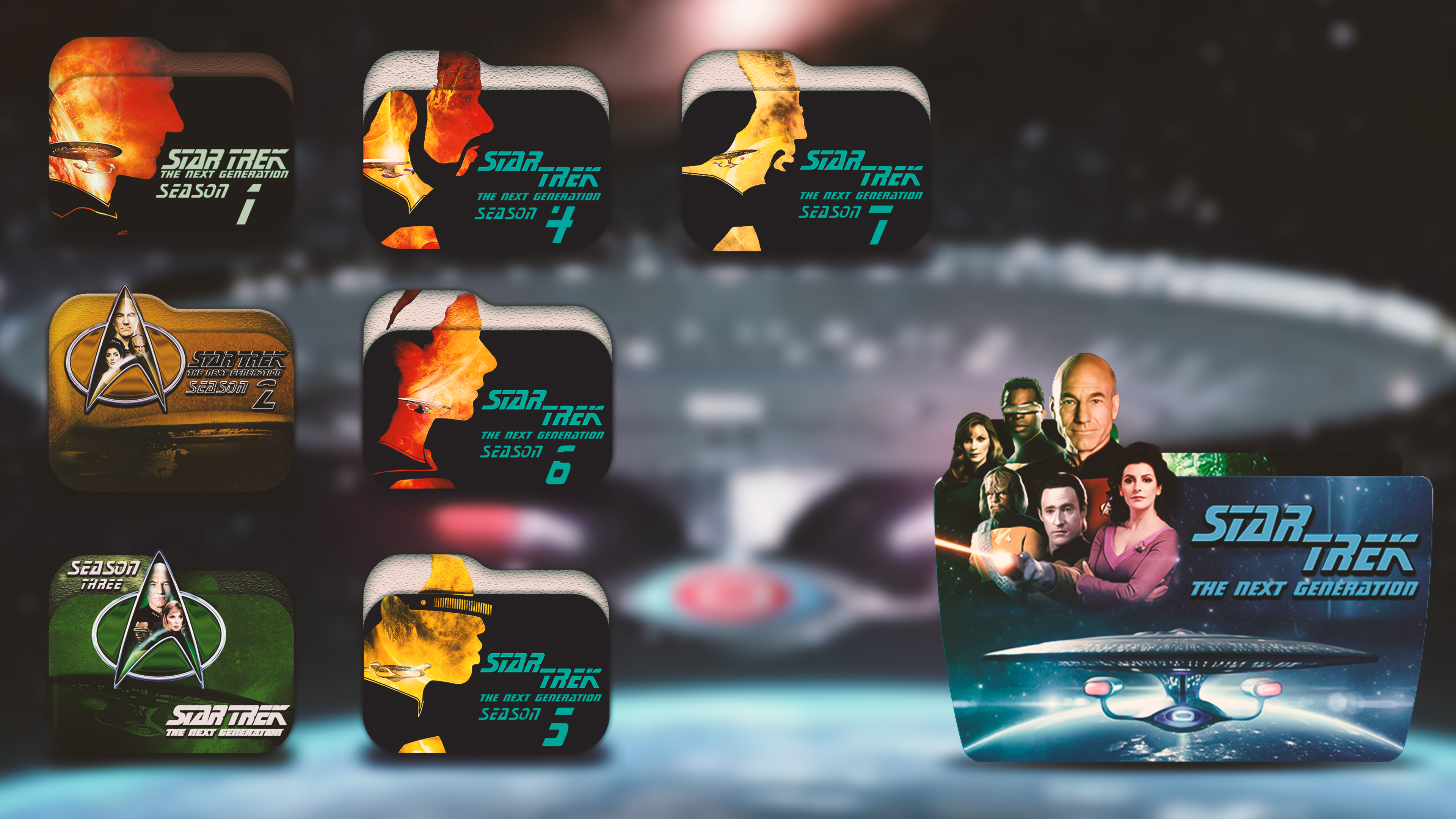 Star Trek The Next Generation - Folder Icons by coolbonn on DeviantArt