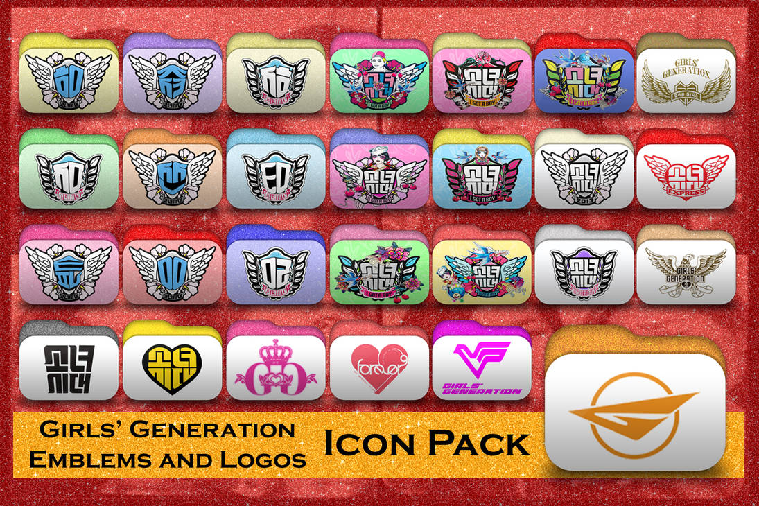 SNSD Emblems and Logos Folder Icon Pack by Rizzie23 on DeviantArt