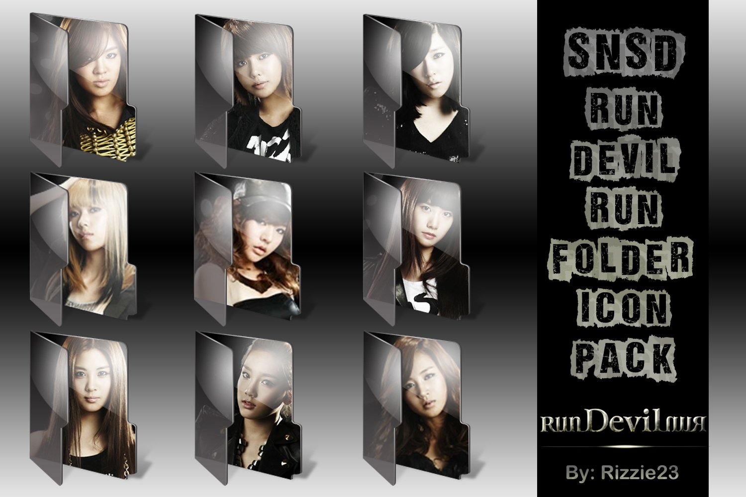 Run Devil Run Folder Icon Pack by Rizzie23 on DeviantArt