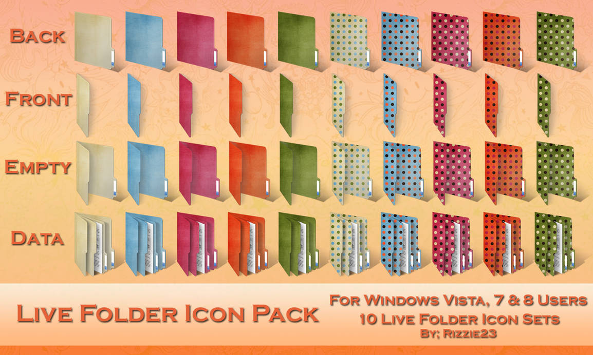 Windows Live Folder Icon Pack 1 by Rizzie23 on DeviantArt