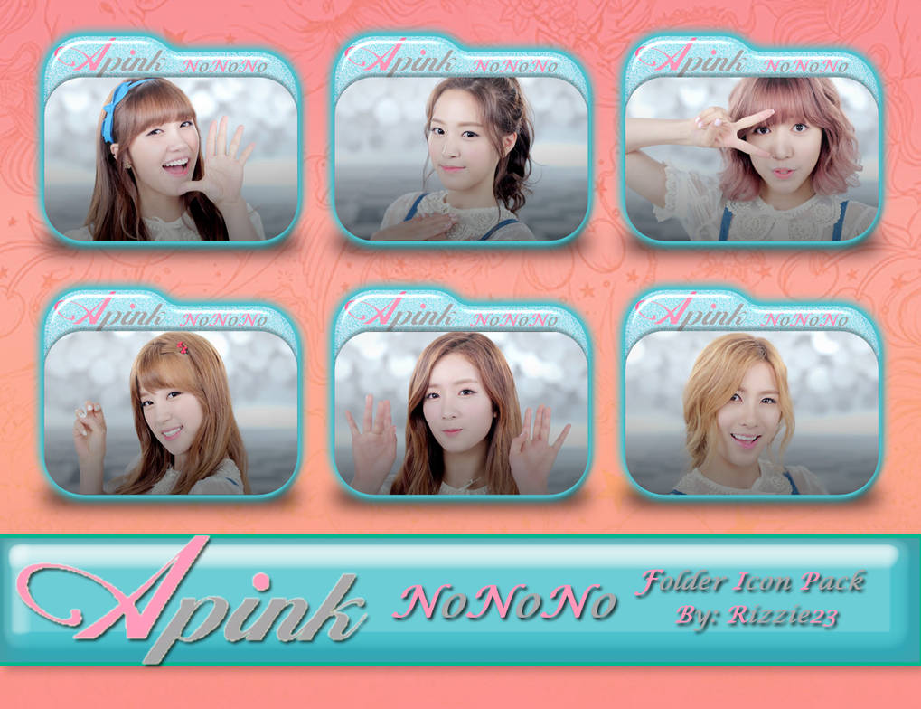 Apink NoNoNo Folder Icon Pack by Rizzie23 on DeviantArt