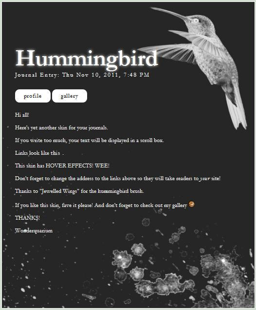 Hummingbird Poop by Wonderquarium on DeviantArt