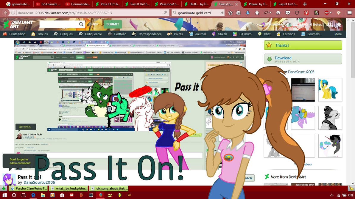 Pass It On! by TrixietheArtist on DeviantArt