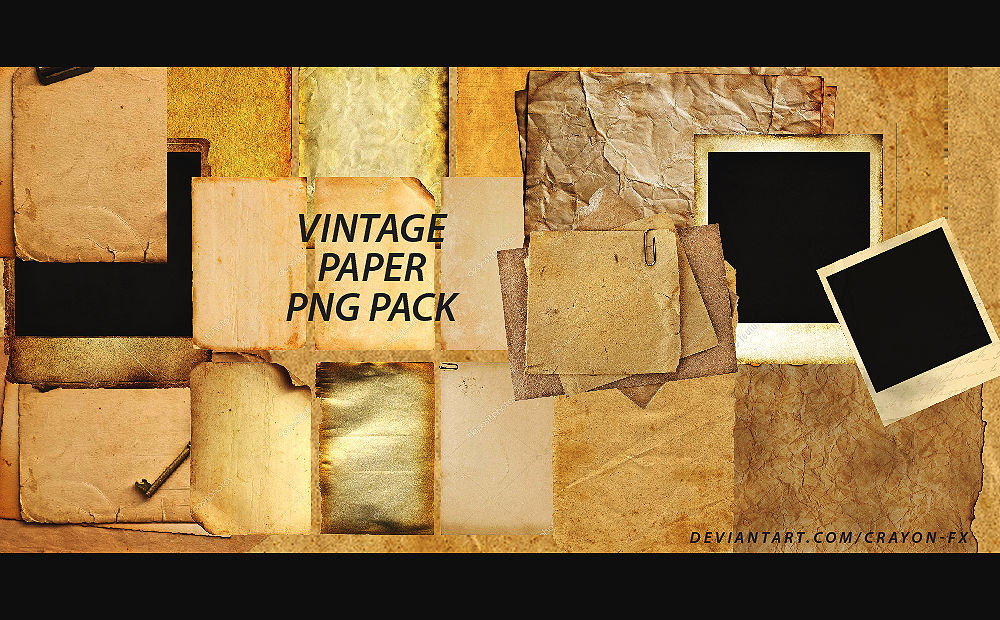 Png Pack #1 Vintage Papers by crayon-fx on DeviantArt