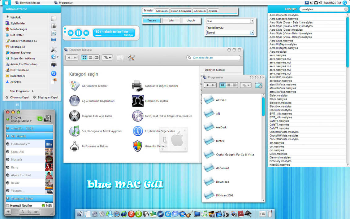 Blue Gui by neodesktop on DeviantArt