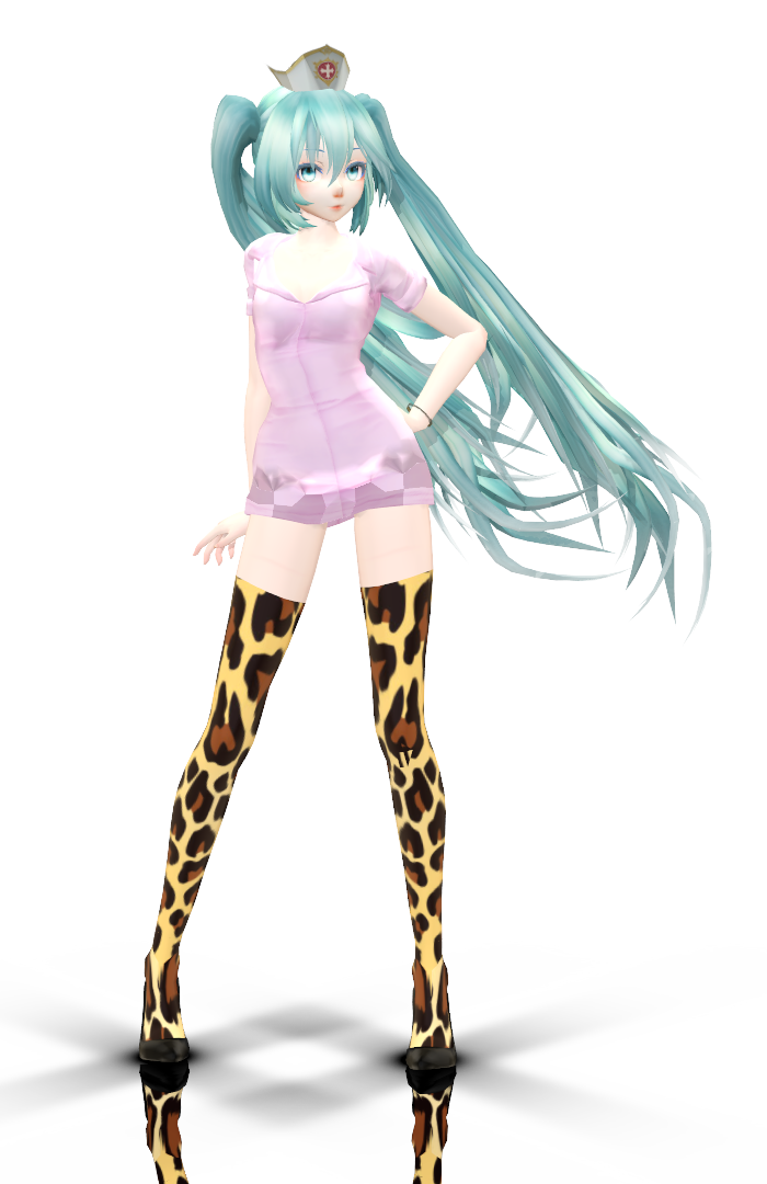 {MMD} Nurse Miku DL by Rosanaka on DeviantArt