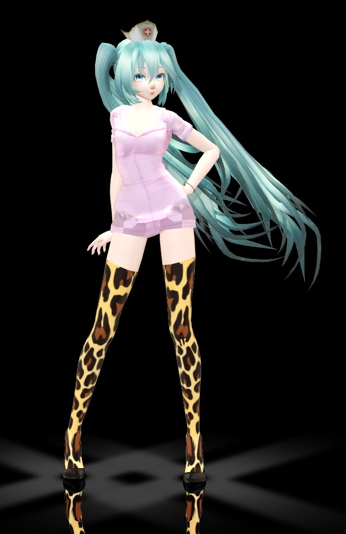 {MMD} Nurse Miku DL by Rosanaka on DeviantArt