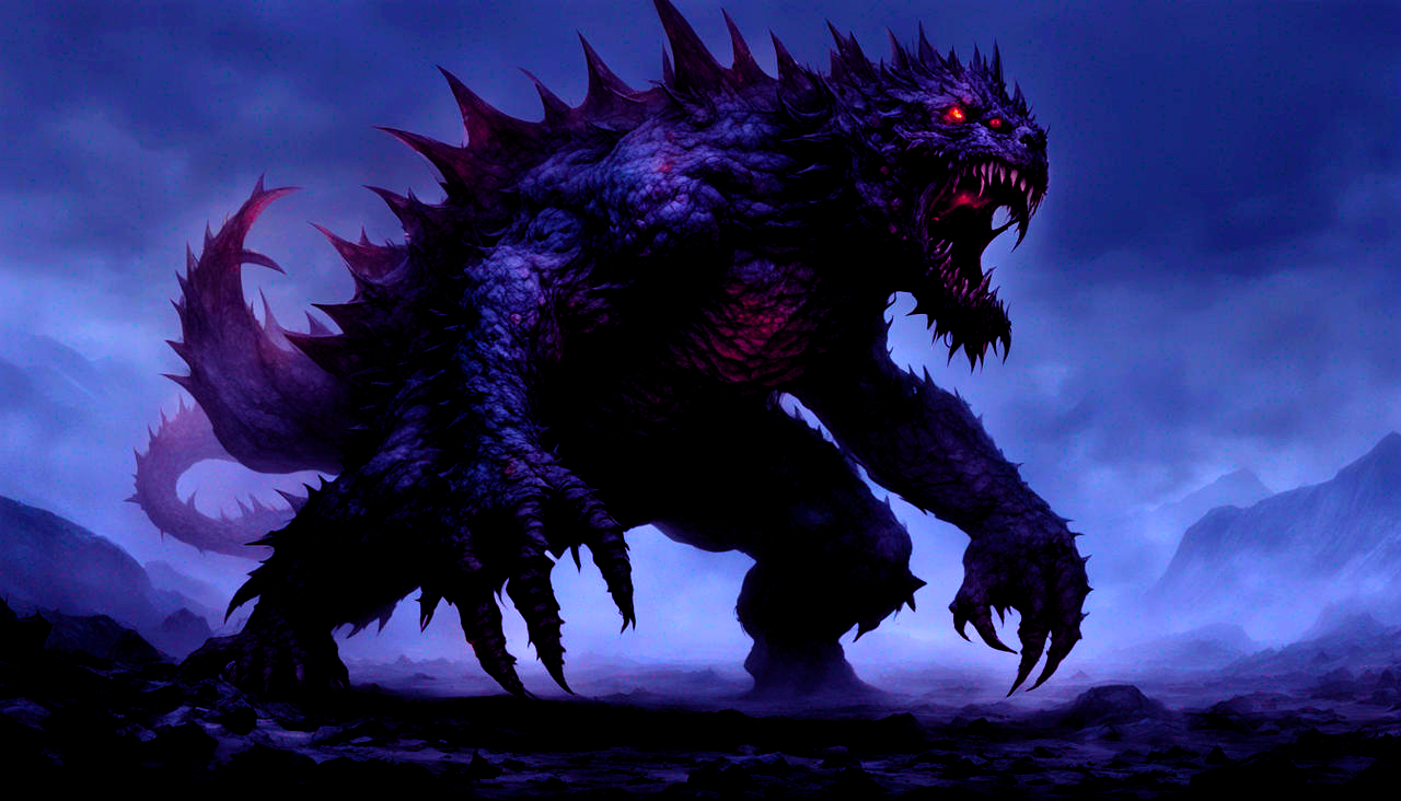 Apocalyptic Beast by hi0there0my0friendd on DeviantArt