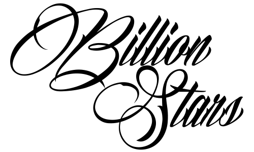 +' Billion Stars {font} by PartyAllNightBTR on DeviantArt