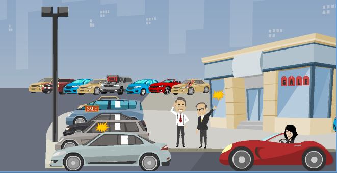 Vyond Business Friendly - The Car Dealership by PorshaCrystal12 on ...