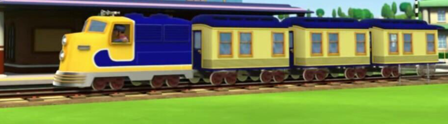 Mr. Hudson's Train from Paw Patrol by PorshaCrystal12 on DeviantArt