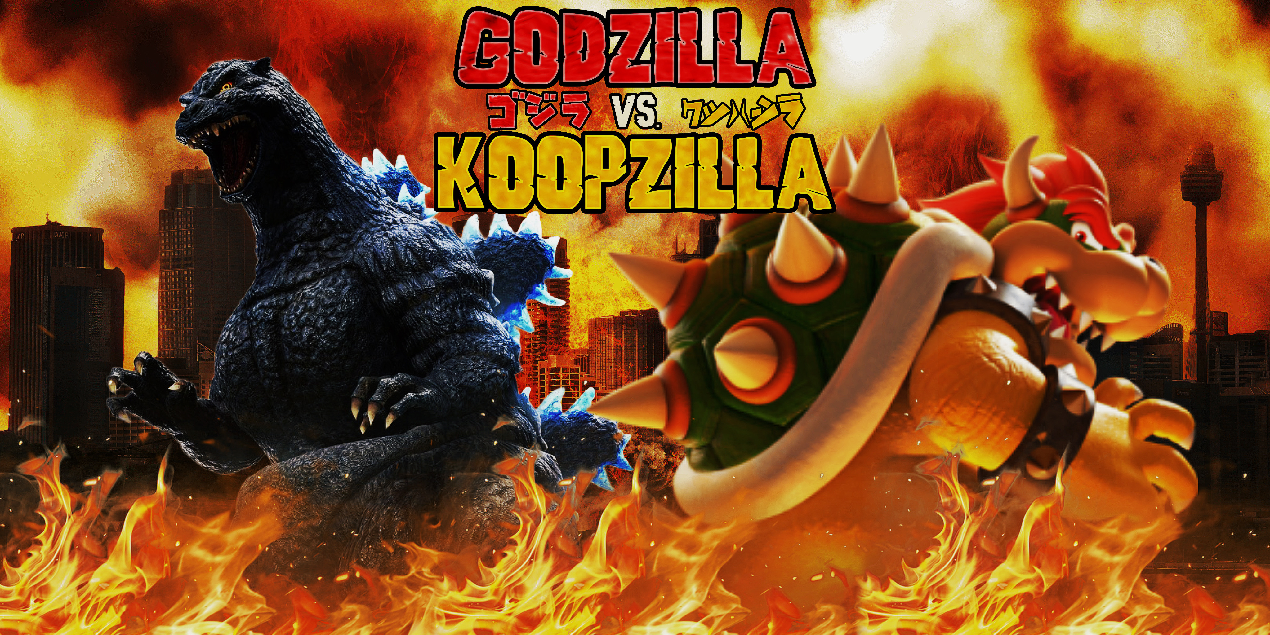 Godzilla Vs Koopzilla