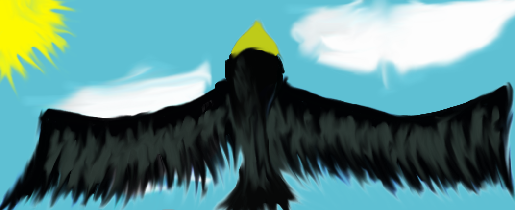 Flying bird by Jinxythehedgehog01 on DeviantArt