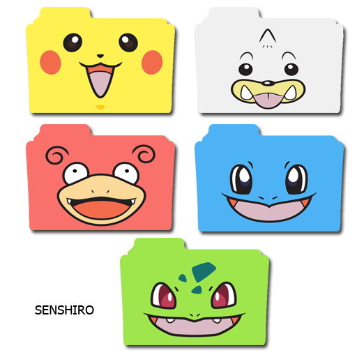Folder Icon Pokemon By senshiro by suzuya113 on DeviantArt