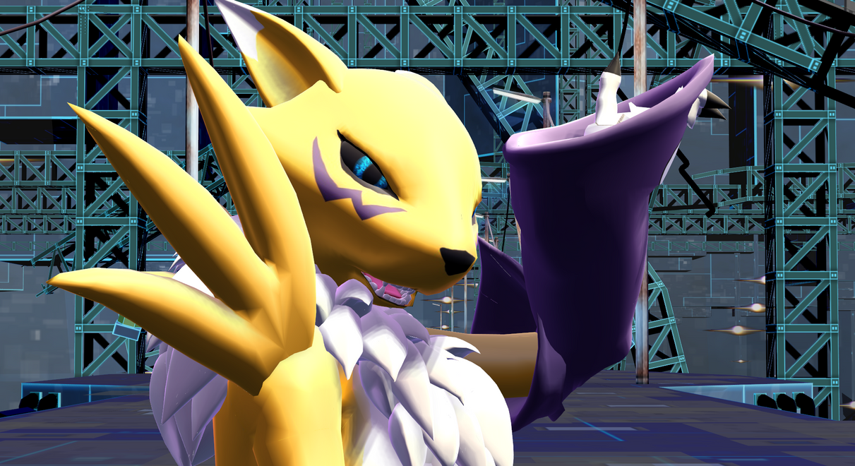 Renamon dance by shijicon on DeviantArt