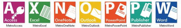 Microsoft Office Metro Icons by tempest790 on DeviantArt