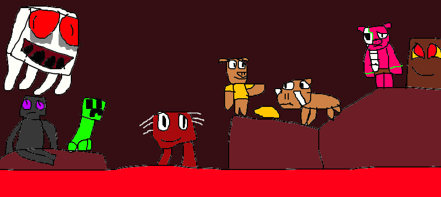 Nether mobs by Lewisland-official on DeviantArt