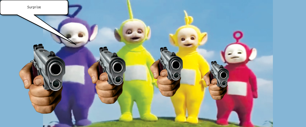 How haters see the Teletubbies by Lewisland-official on DeviantArt