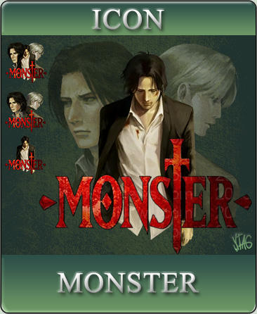 Anime Icon - Monster by YT-AG on DeviantArt