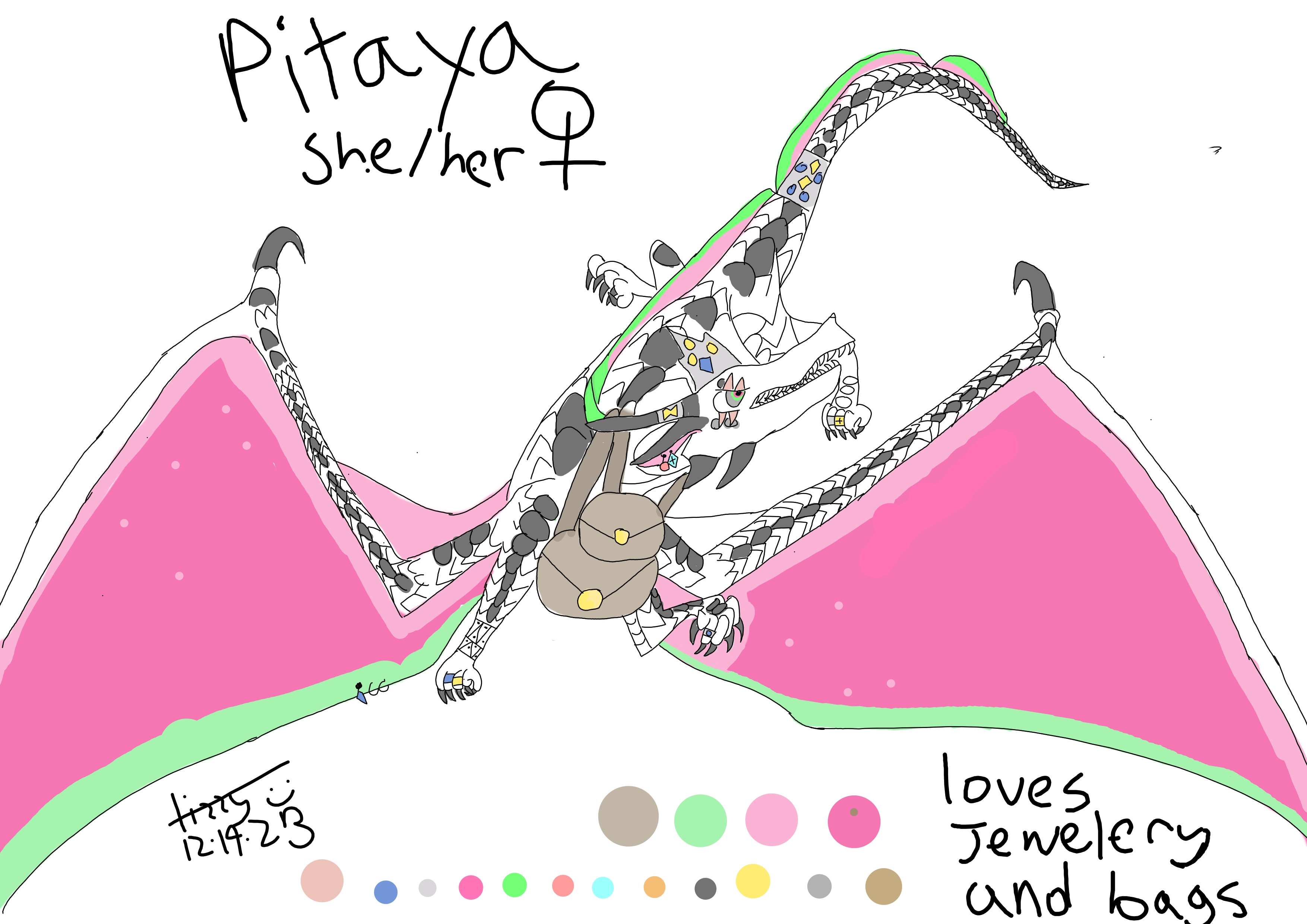 Pitaya Dragon by pidgeycoo on DeviantArt