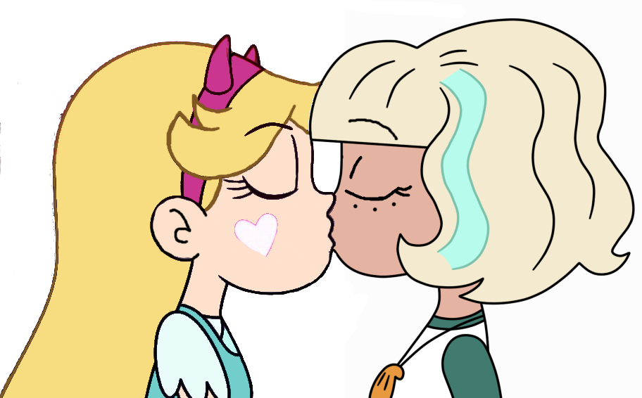 Star x Jackie = Starkie Kiss by MrDanielleonardo2010 on DeviantArt