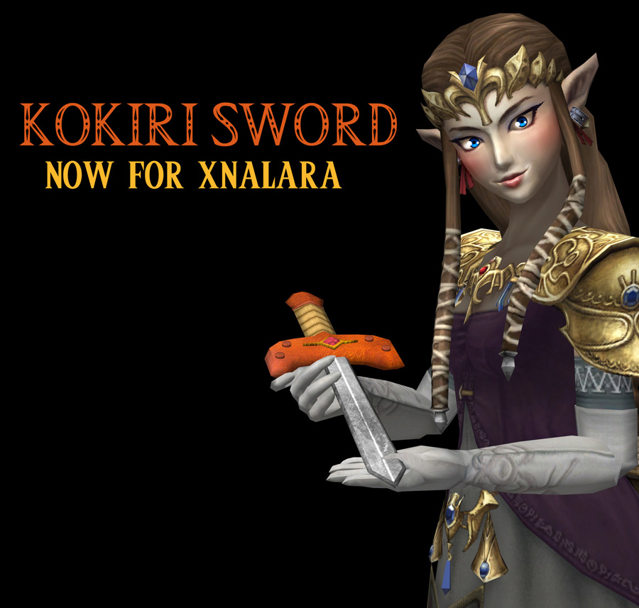 Kokiri Sword by UmbrellaSpecter on DeviantArt