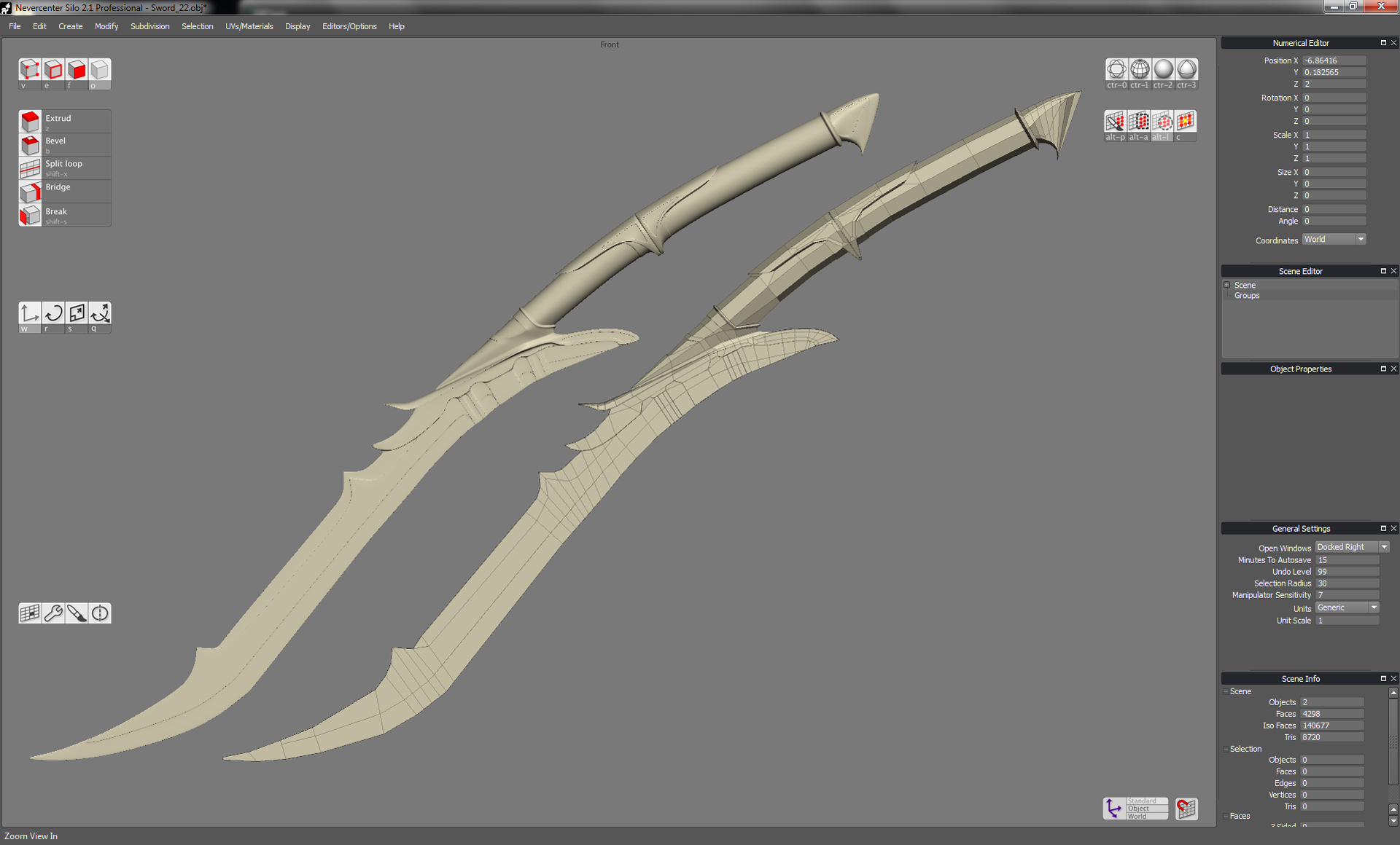 Mithrodin Sword 3D Resource by pixelworlds on DeviantArt