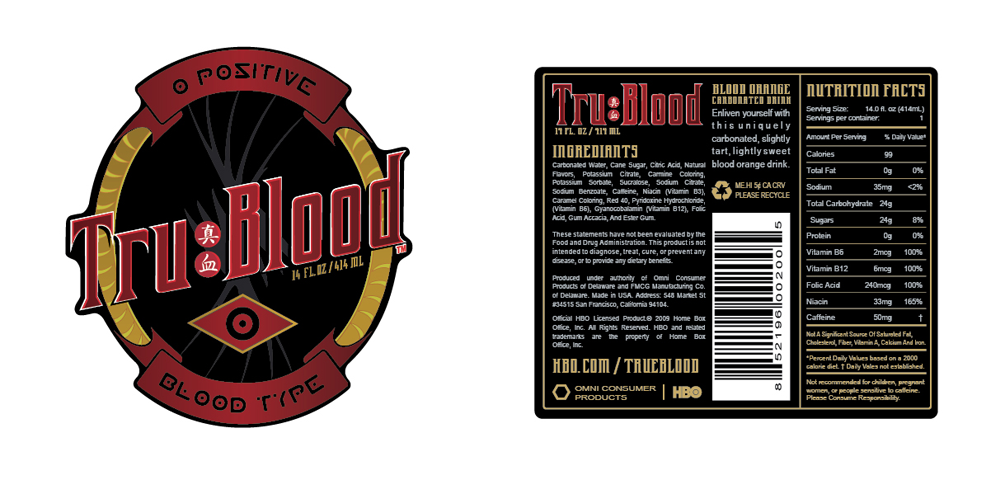 TruBlood Label Vector Resource by pixelworlds on DeviantArt