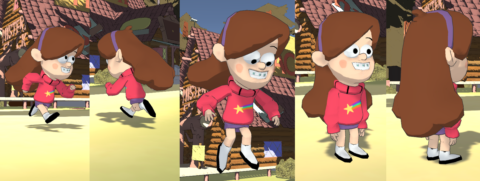 Mabel downloadable model (WIP) by MissEisuke on DeviantArt