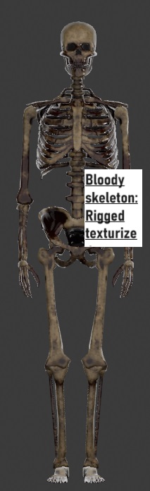 Bloody skeleton (Rigged) by EddyFicio123 on DeviantArt