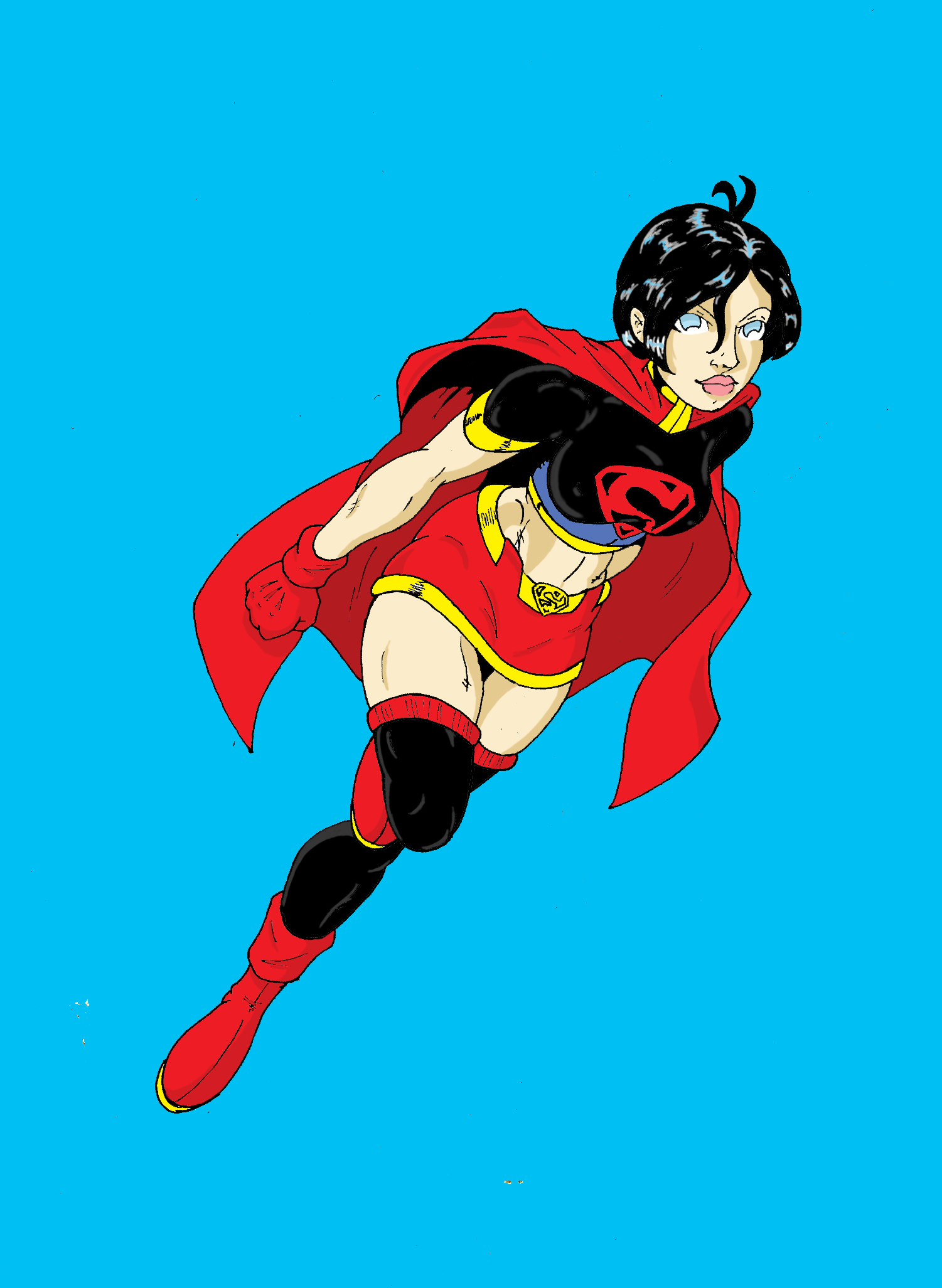 Superman's Daughter by angelupstart on DeviantArt