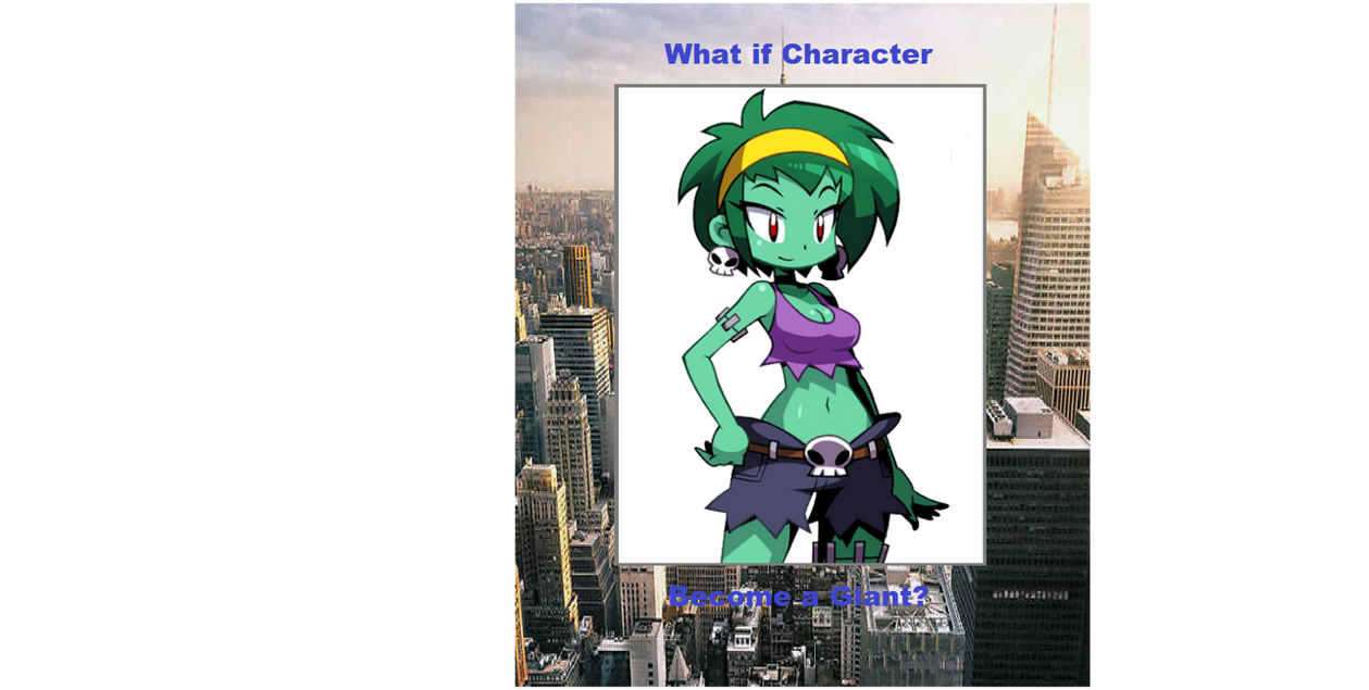 giantess rottytop by malecorrin on DeviantArt